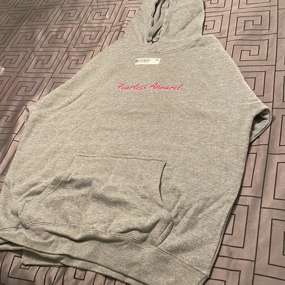 Fearless Apparel | Shirts | Fearless Apparel Gray Hoodie Size Xl Not ...